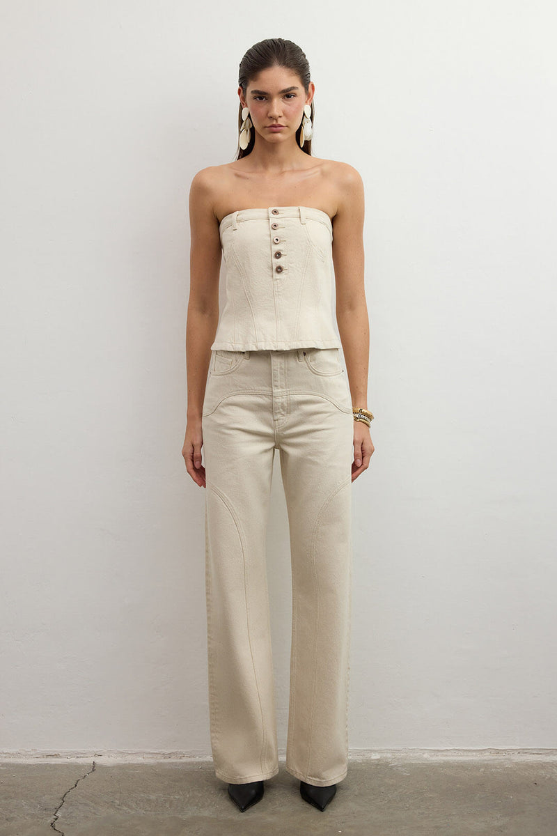 ELAN JEAN PANTS NATURAL – Rafe Originals